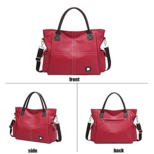 Tote Shoulder Bag for Women Large Purse and Handbag Soft School Top Handle Bag Travel Bag