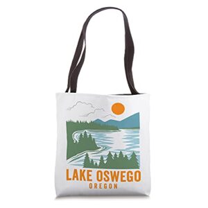 lake oswego oregon tote bag