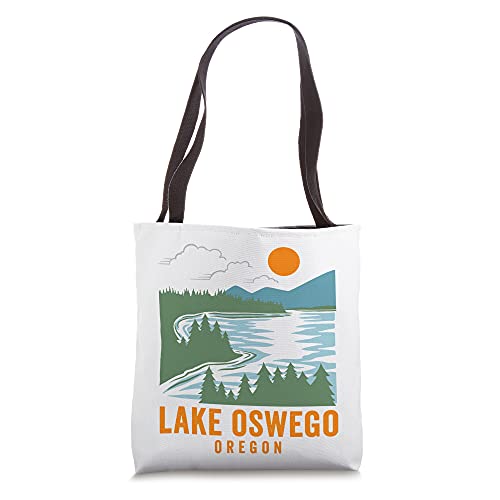 Lake Oswego Oregon Tote Bag