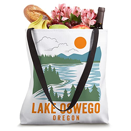 Lake Oswego Oregon Tote Bag