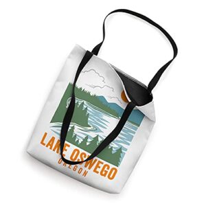 Lake Oswego Oregon Tote Bag