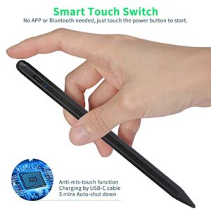 V60 ThinQ Stylus Pen, Active Stylus Electronic Pen Compatible with V60 ThinQ,Capacitive Digital Pencil Good for Sketching and Note-Taking Pens with Type-C Rechargeable, Black