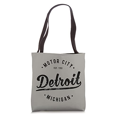 Vintage Detroit Souvenir Motor City Simple Detroit Tote Bag