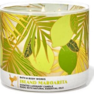 White Barn Bath and Body Works Island Margarita Scented 3-Wick Candle 14.5 oz