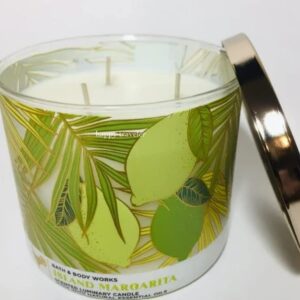 White Barn Bath and Body Works Island Margarita Scented 3-Wick Candle 14.5 oz