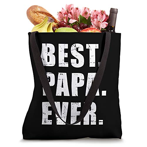 Best papa ever for grandpa Tote Bag