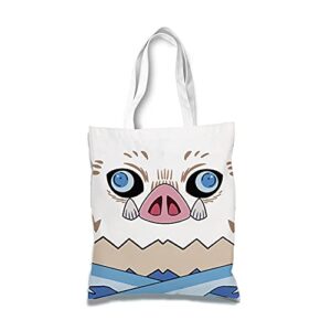 hashibira inosuke totes bag canvas bag shopping cloth bag for girls women school gift