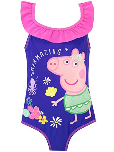 Peppa Pig Girls Swimsuit Pink 5