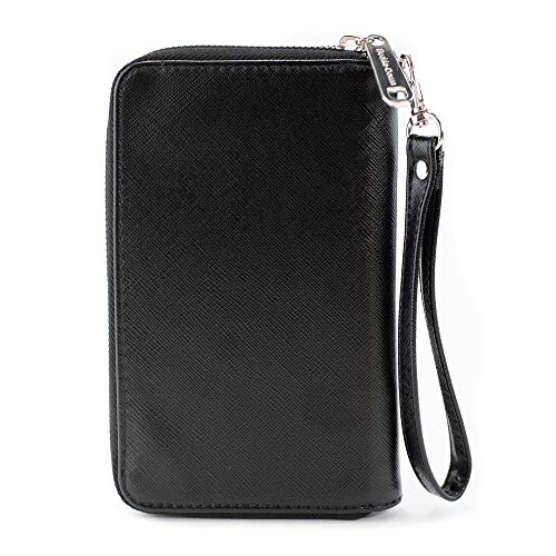 Buckle-Down Women's PU Zip Around Wallet Rectangle-Friends, 7.5"x4.5"