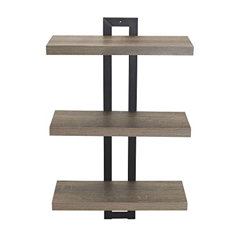 Household Essentials Ashwood 3 Tier Wall Mounted Shelves