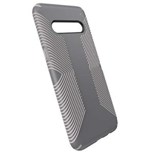 speck products presidio grip lg v60 thinq 5g case, graphite grey/cathedral grey (136742-9132)