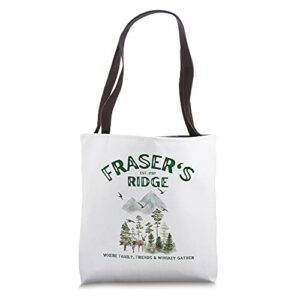 fraser’s ridge north carolina 1767 sassenach tote bag