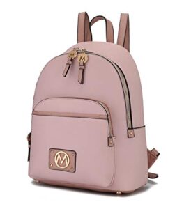 mkf backpack purse for women & teen girls – pu leather top-handle ladies fashion travel pocketbook bag – daypack