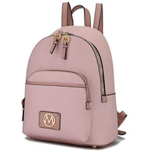 MKF Backpack Purse for Women & Teen Girls – PU Leather Top-Handle Ladies Fashion Travel Pocketbook Bag – Daypack