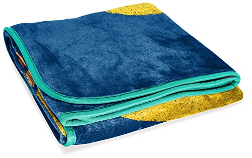 Outer Banks OBX Sunset Throw Blanket - Measures 46 x 60 inches - Fade Resistant Super Soft Fleece Bedding (Official Netflix Product)