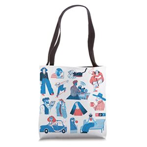 npr irene rinaldi characters tote bag