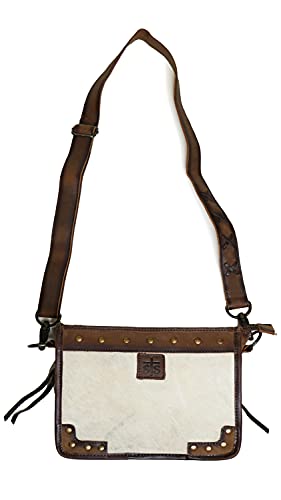 STS Ranchwear Women's Cowhide Mae Durable Leather Casual Crossbody Bag with Adjustable & Removable Strap