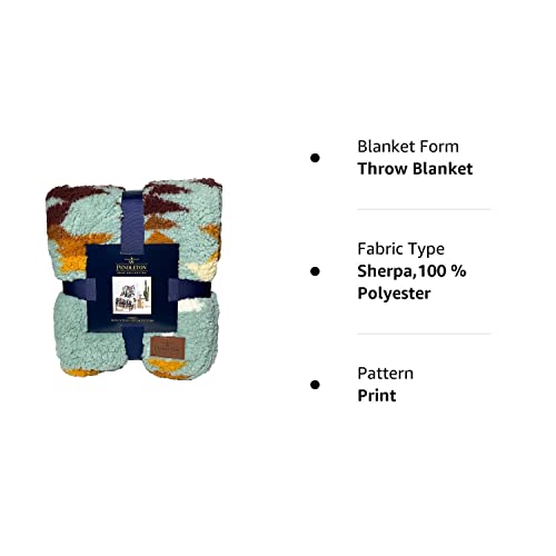 Pendleton Home Collection: Sherpa Throw 50" x 70" Grand Canyon