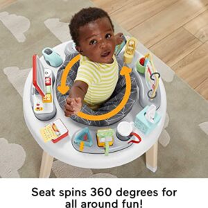 Fisher-Price Baby To Toddler Learning Toy 2-In-1 Like A Boss Activity Center And Play Table With Lights Music And Sounds