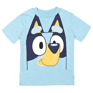 Bluey Toddler Boys 3 Pack Graphic T-Shirts 5T Blue