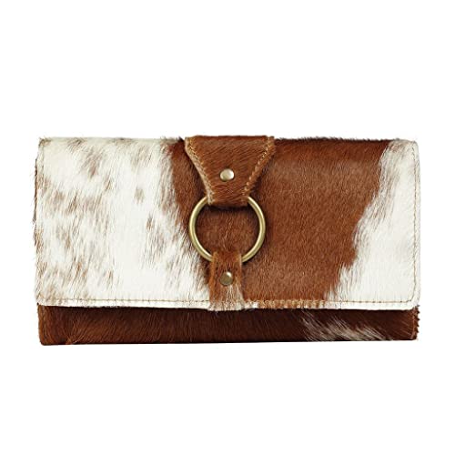 Mrya Bag Women's Myra Cowhide Wallet Brown One Size