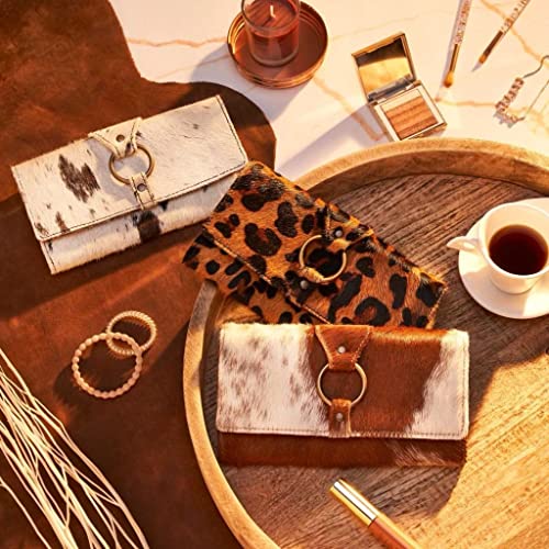 Mrya Bag Women's Myra Cowhide Wallet Brown One Size