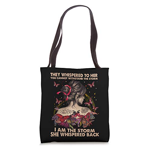 Hippie I Am The Storm Tote Bag