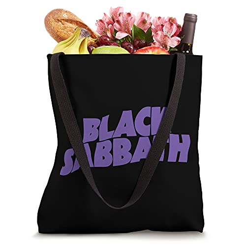 Official Black Sabbath Purple Logo Tote Bag