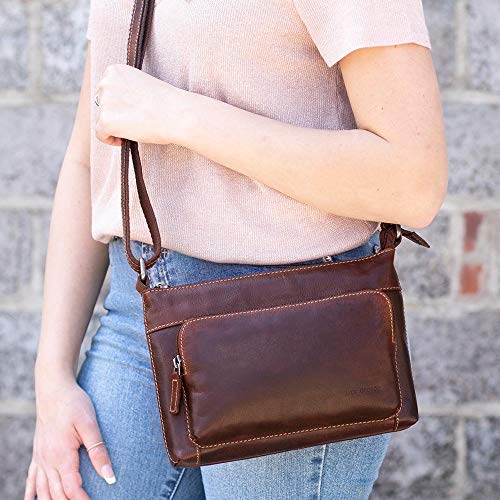 Voyager Mini City Crossbody #7810 (Brown)