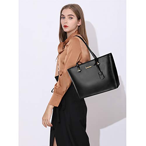 Soperwillton Purse and Wallet Set for Women Handbag Ladies Tote Shoulder Bag Hobo Satchel Purse 5pcs