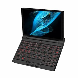 petforu, one netbook one-gx1 pro gaming laptop 7-inch handheld intel core i7-1160g7 win 10 pc pocket mini portable computer (16gb+512gb, 5g version)