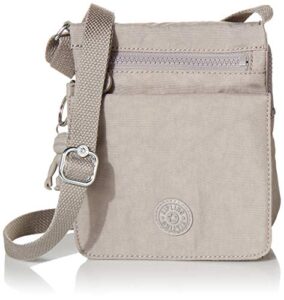 kipling womens new eldorado crossbody bag, grey gris, small us