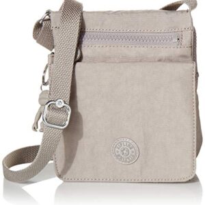 Kipling womens New Eldorado crossbody bag, Grey Gris, Small US