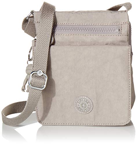 Kipling womens New Eldorado crossbody bag, Grey Gris, Small US