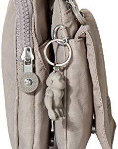 Kipling womens New Eldorado crossbody bag, Grey Gris, Small US