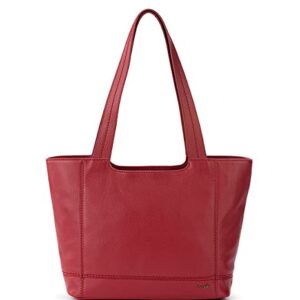 The Sak womens De Young Leather Tote, Crimson, One Size US