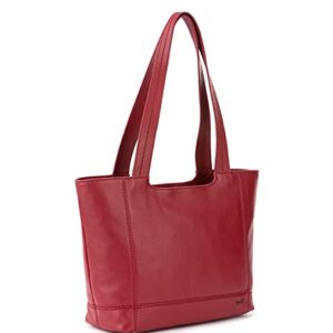 The Sak womens De Young Leather Tote, Crimson, One Size US