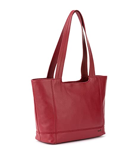 The Sak womens De Young Leather Tote, Crimson, One Size US