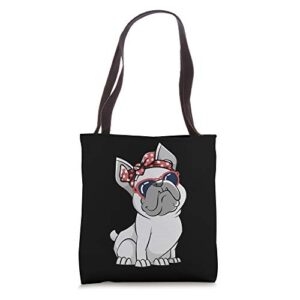 frenchie cute animal dog breeder gift cool french bulldog tote bag