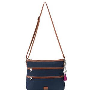 The Sak womens Esperato Nylon Crossbody, Navy Ii, One Size US