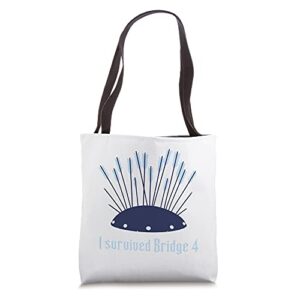 stormlight archive – i survived bridge 4 tote bag