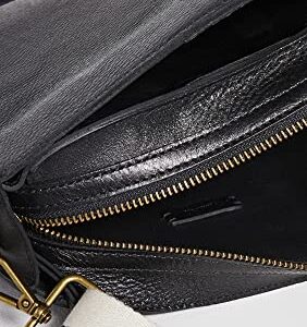 Madewell Women's The Transport Saddlebag, True Black, One Size