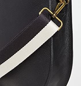 Madewell Women's The Transport Saddlebag, True Black, One Size