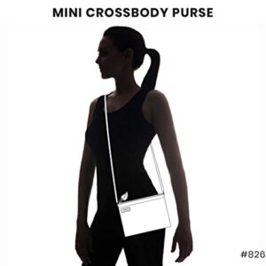 Chala Mini Crossbody/Purse with Convertible Strap Stylish, Compact, Versatile - Sunflower - Navy