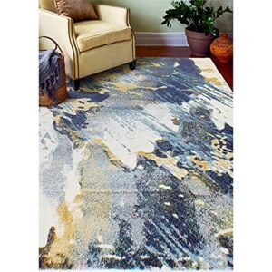 Bashian Everek Neda 8'6" x 11'6" Area Rug in Ivory and Blue