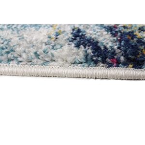 Bashian Everek Neda 8'6" x 11'6" Area Rug in Ivory and Blue