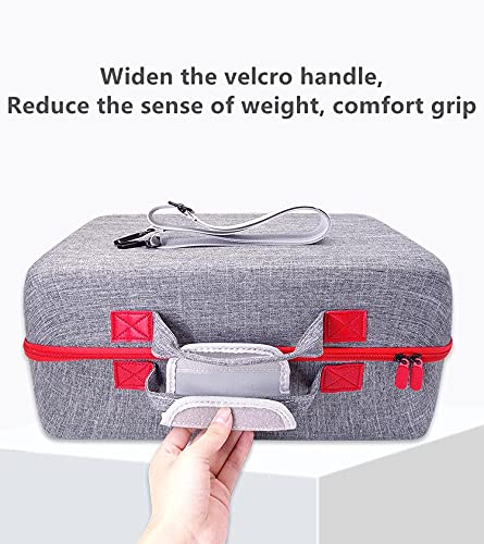 KANG YU Storage Carrying Case Hard Shell Compatible with PS5,Waterproof shoulder bag Compatible with Playstation 5 Console , Storage Controllers, Cables and Other Accessorie