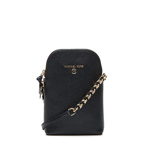 MICHAEL Michael Kors Jet Set Charm Small North/South Chain Phone Crossbody Black One Size