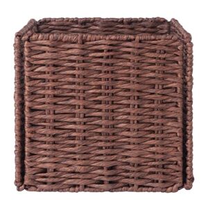 Winsome Wood Tessa Basket, Walnut