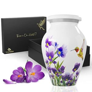 smartchoice urn keepsake for ashes cremation urn hummingbird keepsake for human ashes – affordable funeral keepsake urn for ashes handcrafted urn